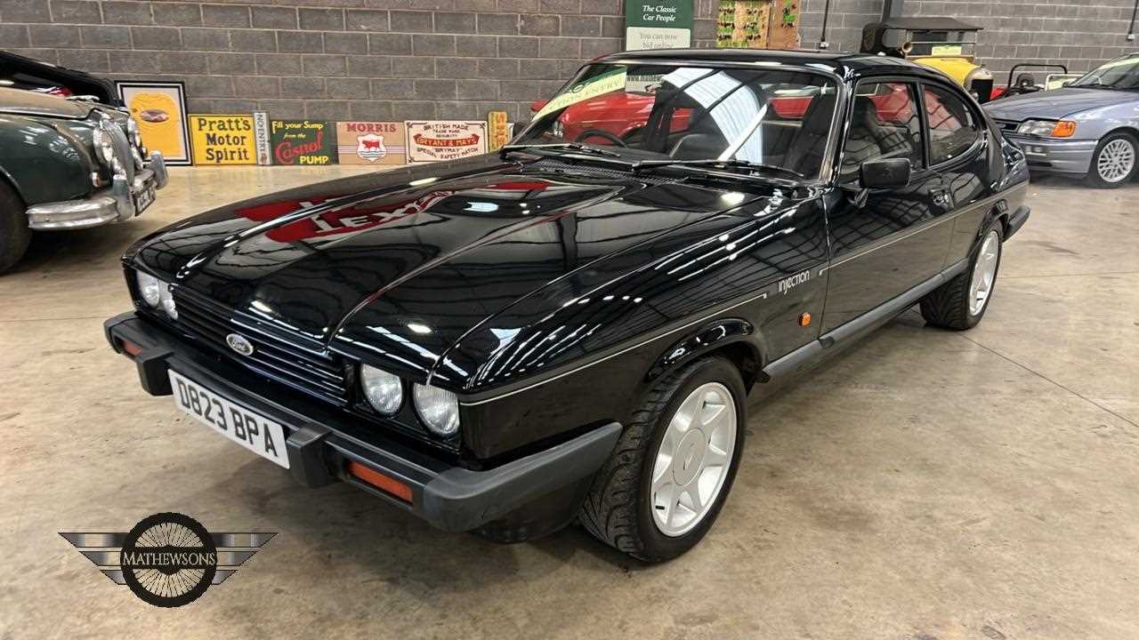 Lot 21 - 1987 FORD CAPRI INJECTION
