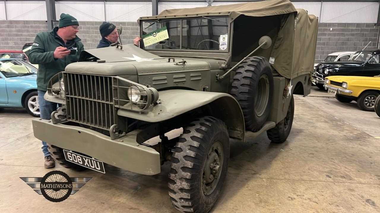 Lot 195 - 1942 DODGE WEAPONS CARRIER