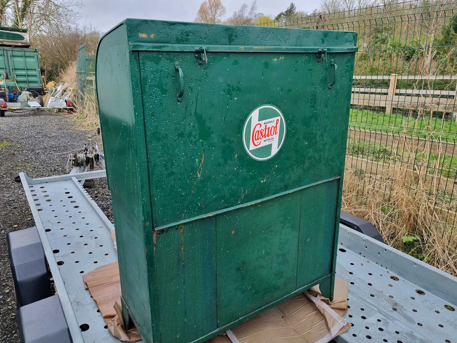 Lot 37 - CASTROL OIL 3 PUMP OIL DISPENSER