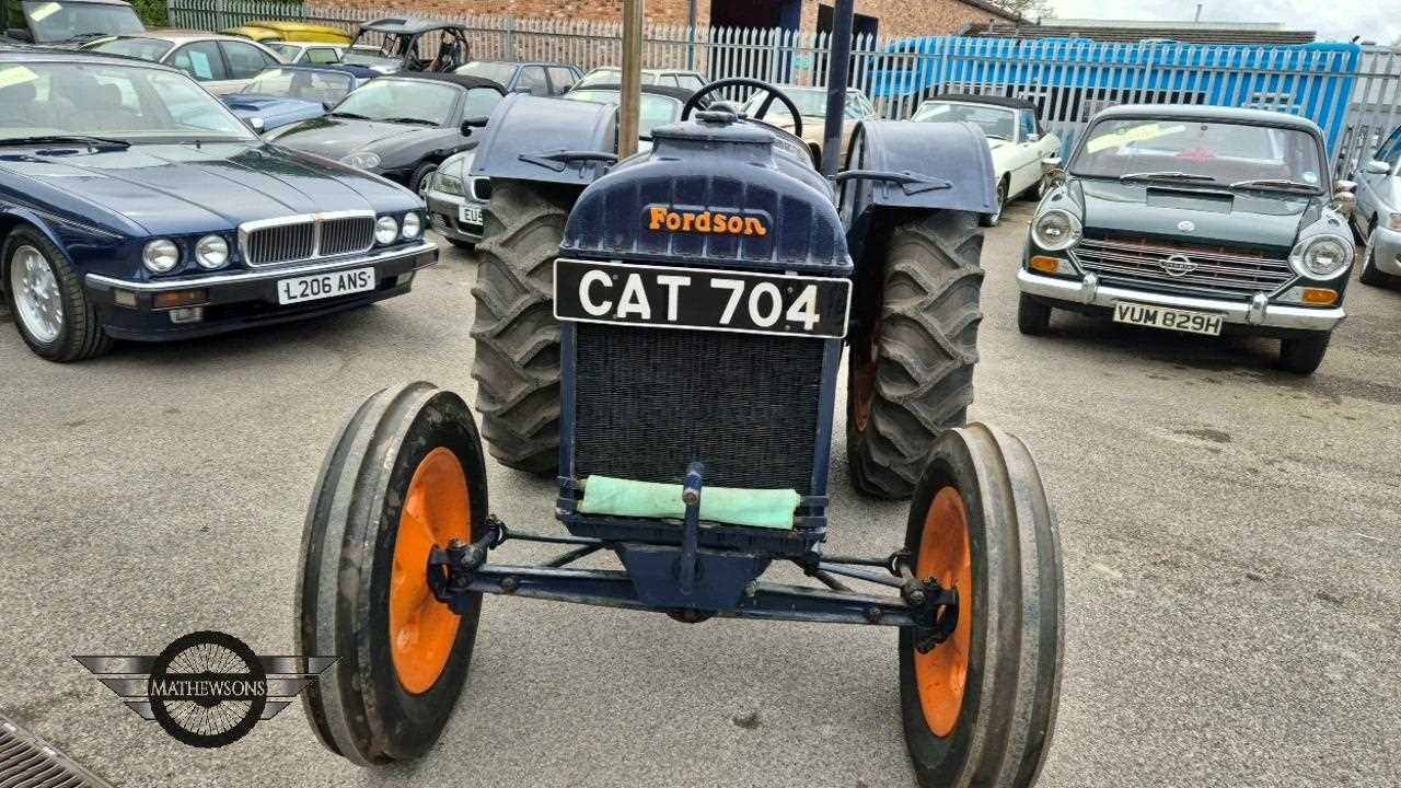 Lot 578 - 1942 FORDSON STANDARD N TRACTOR & BAMFORD