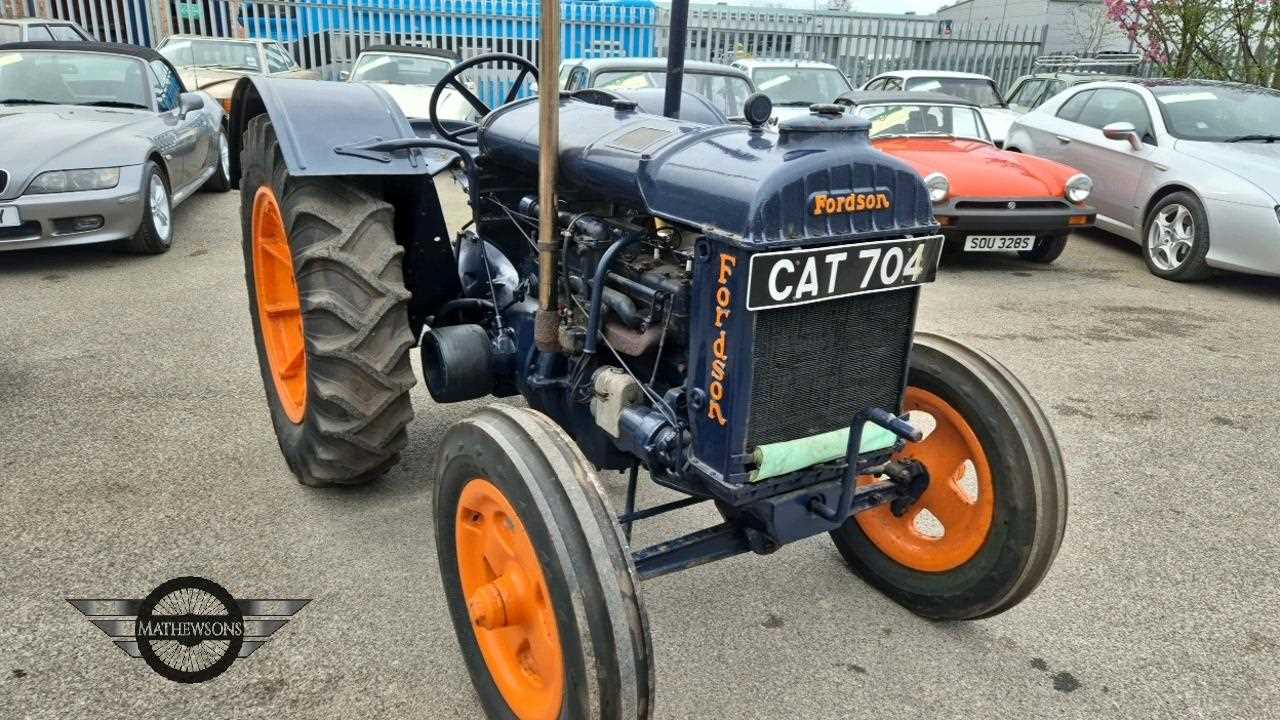 Lot 578 - 1942 FORDSON STANDARD N TRACTOR & BAMFORD