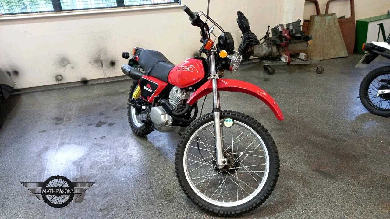 Lot 6 - 1979 HONDA XL500S