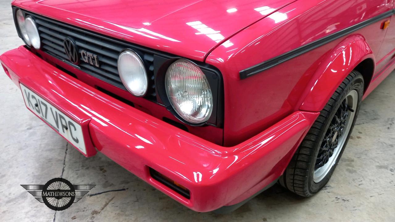 Lot 189 - 1993 VOLKSWAGEN GOLF GTI SPORTLINE