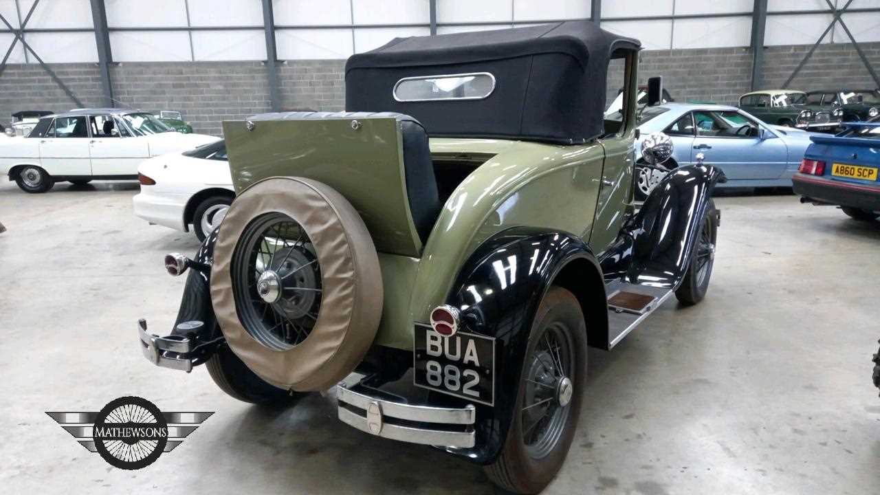 Lot 53 - 1935 FORD MODEL A ROADSTER