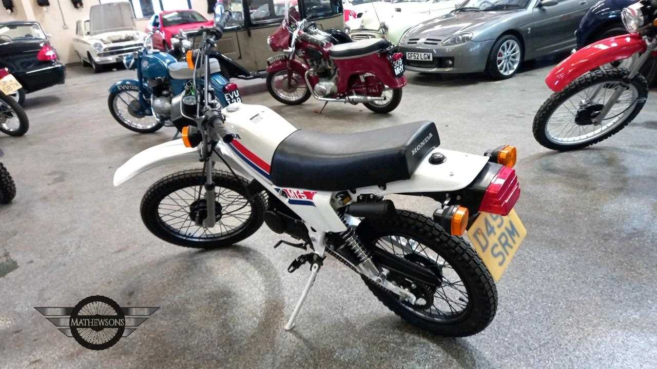 Lot 389 - 1987 HONDA MT 50 SG