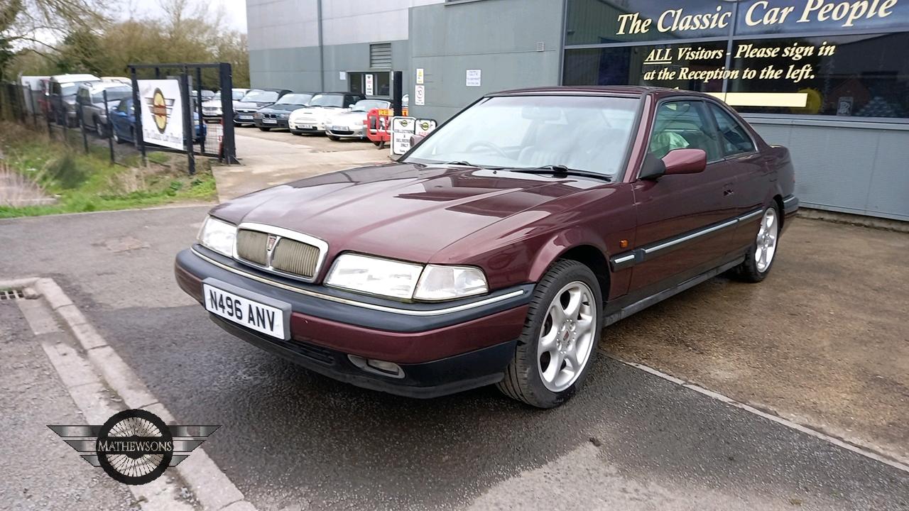 Lot 509 - 1996 ROVER 820 VITESSE COUPE