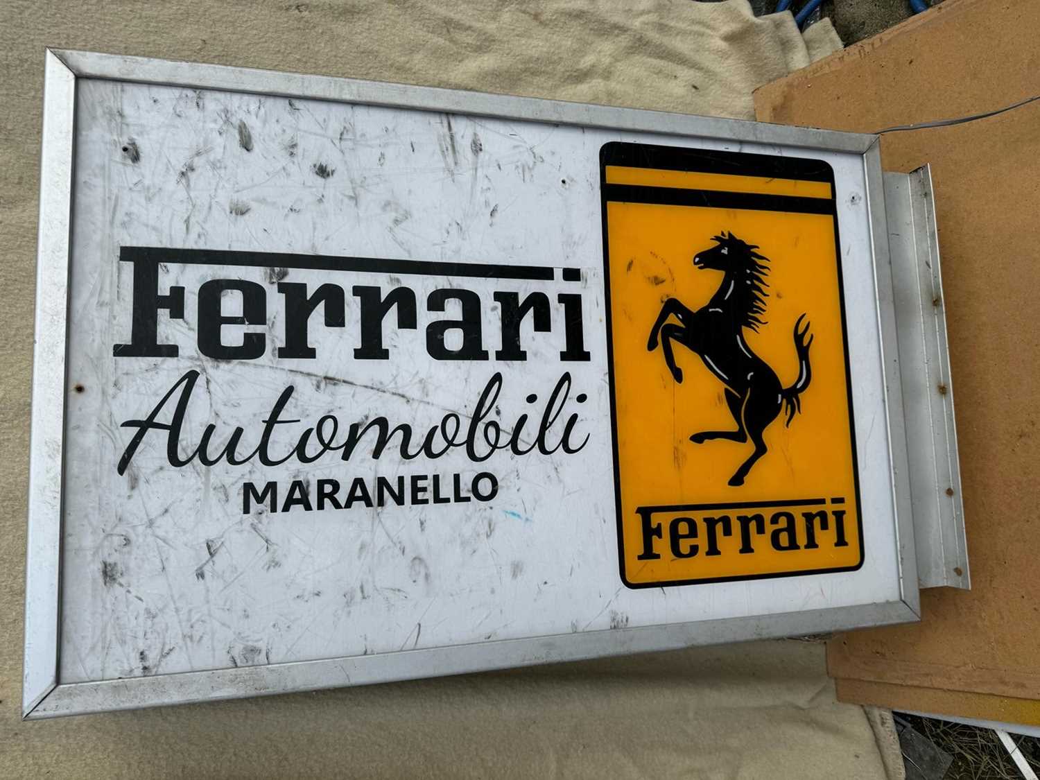 Lot 379 - FERRARI AUTOMOBILI MARINELLO , DOUBLE SIDED
