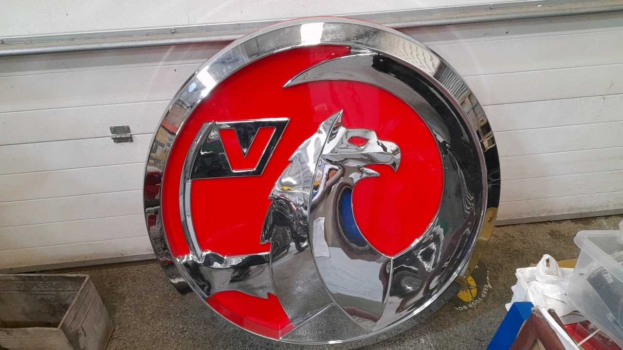 Lot 237 - VAUXHALL DEALER SIGN