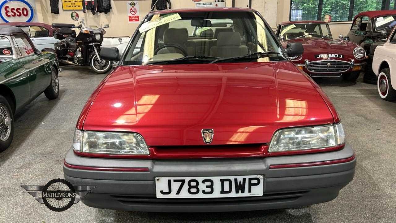 Lot 6 - 1991 ROVER 214 GSI