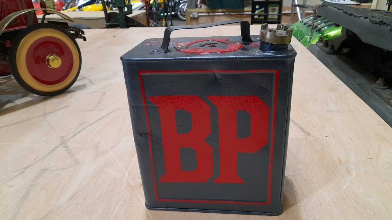 Lot 310 - 1934 BP 2 GALLON FUEL CAN