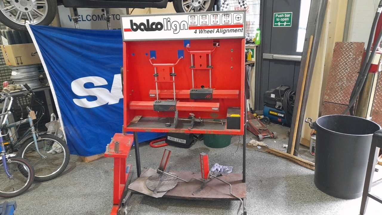 Lot 749 - BALCO LINE 4 WHEEL ALIGNMENT MACHINE