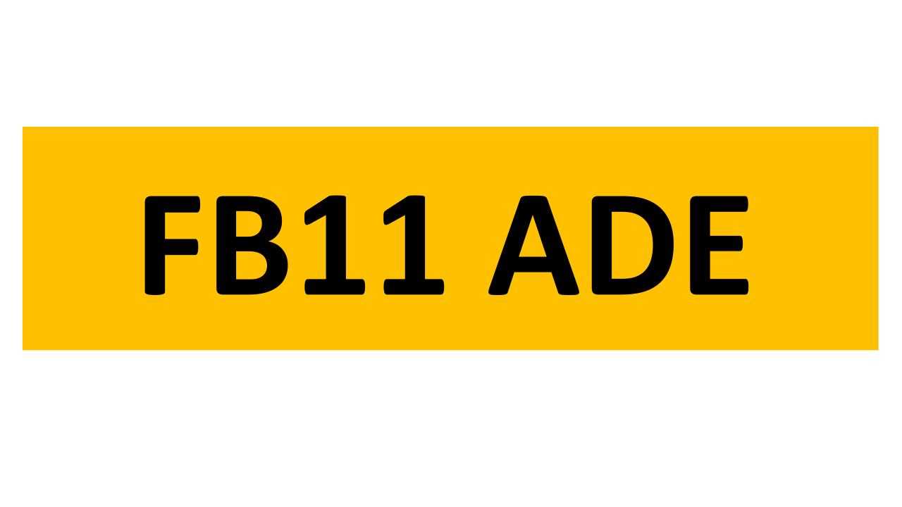 Lot 36 - REGISTRATION ON RETENTION - FB11 ADE