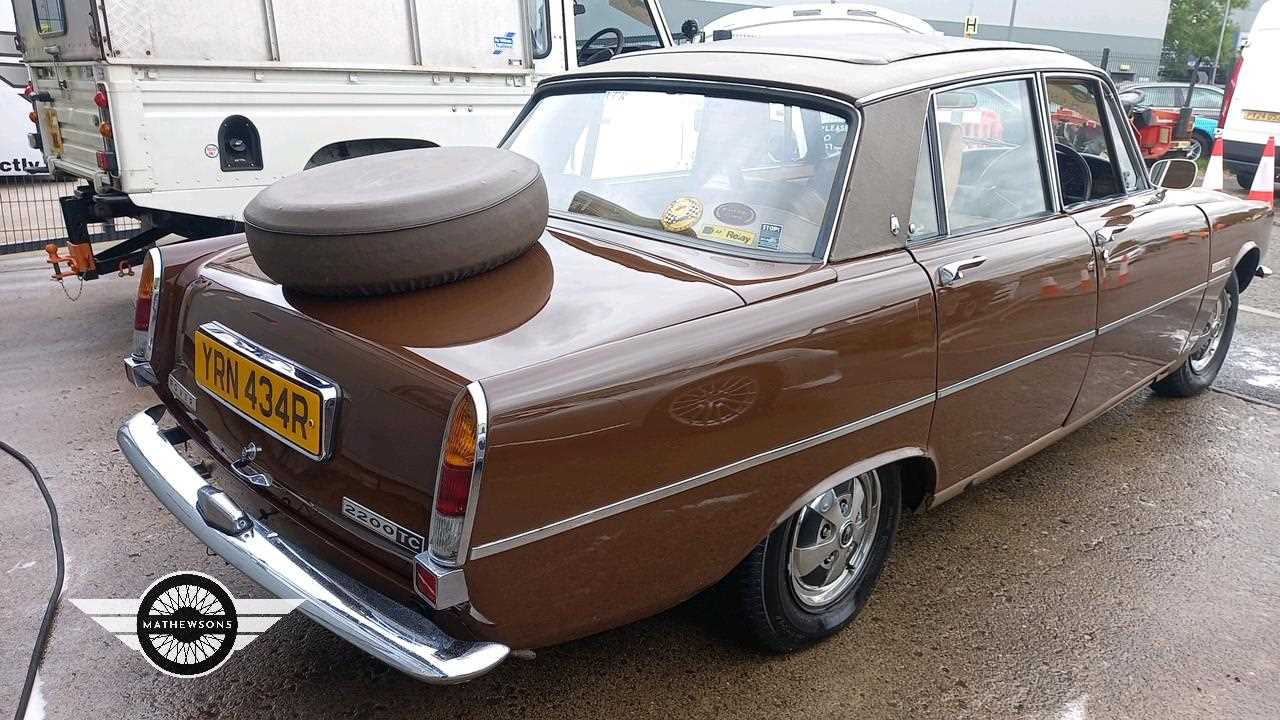Lot 459 - 1976 ROVER 2200 TC