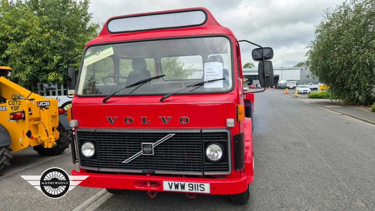 Lot 748 - 1977 VOLVO F86