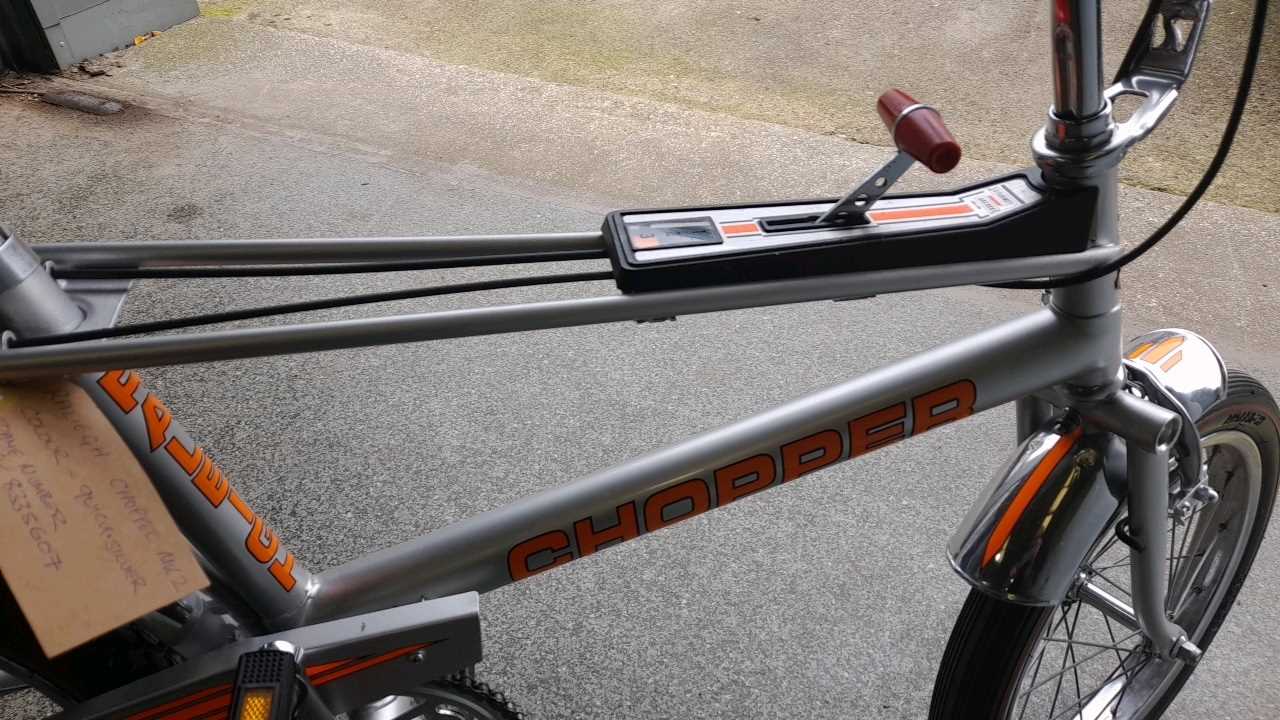 Lot 47 - MK2 RALEIGH CHOPPER, QUICK SILVER, 1980