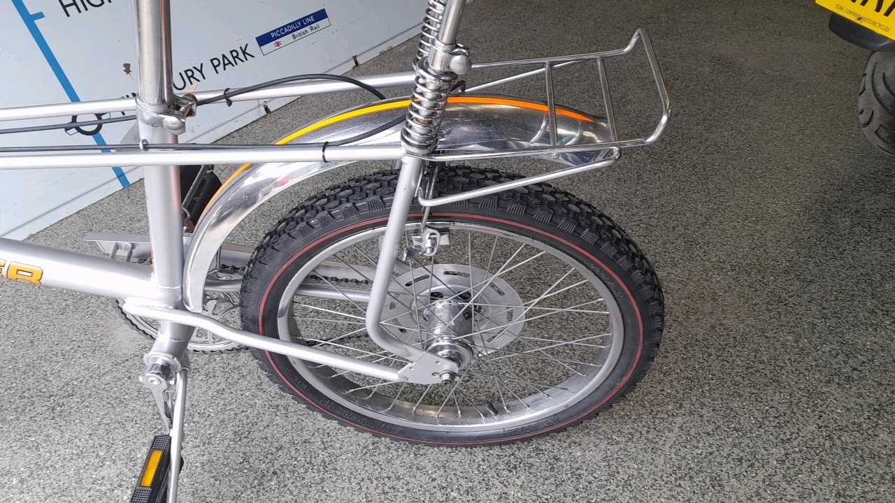 Lot 47 - MK2 RALEIGH CHOPPER, QUICK SILVER, 1980