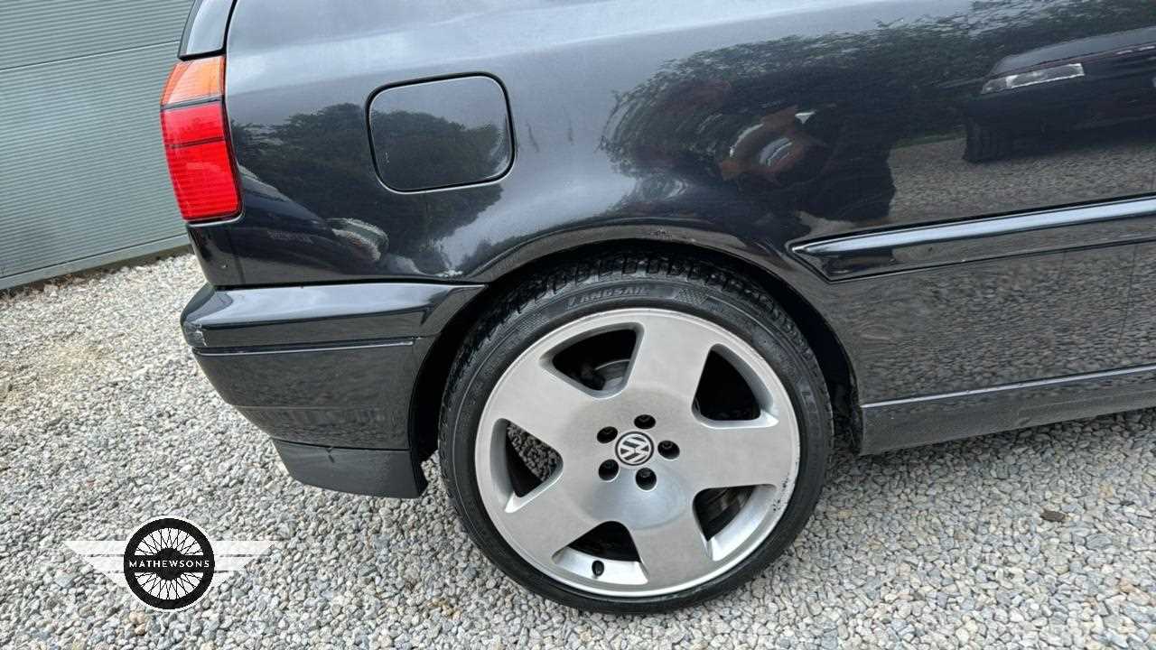 Lot 202 - 1997 VOLKSWAGEN GOLF VR6 HIGHLINE AUTO