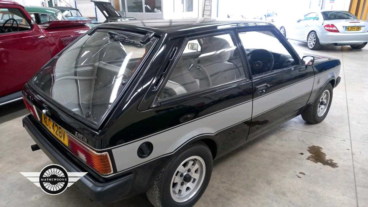 Lot 338 - 1980 TALBOT SUNBEAM LOTUS