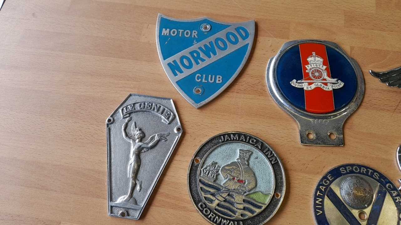 Lot 669 - SELECTION OF CAR BADGES