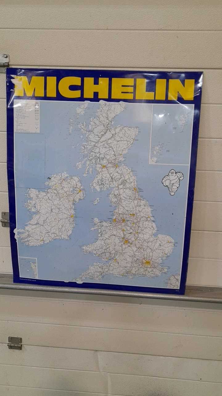 Lot 425 - MICHELIN MAP OF ENGLAND & IRELAND