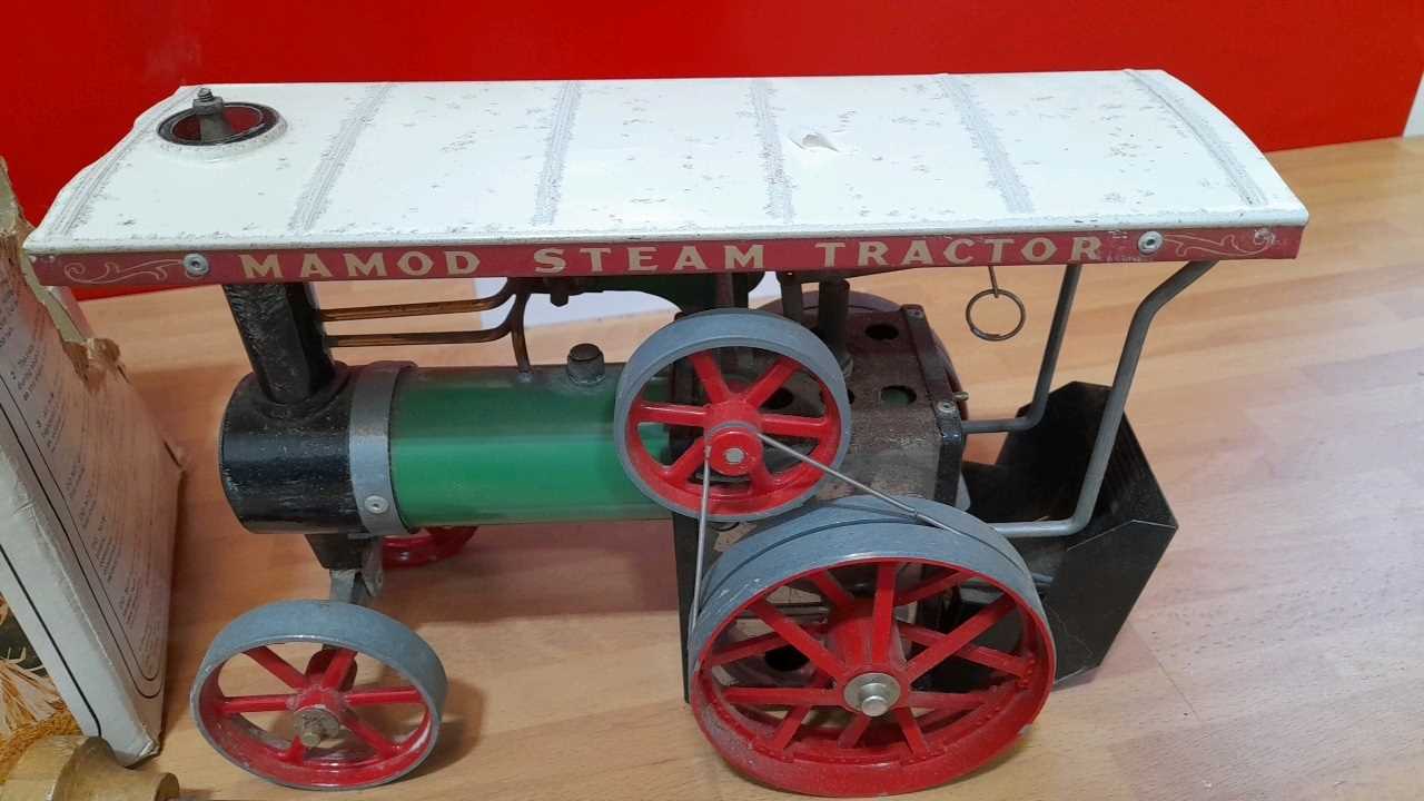 Lot 119 - MAMOD STEAM TRACTOR C/W BOX