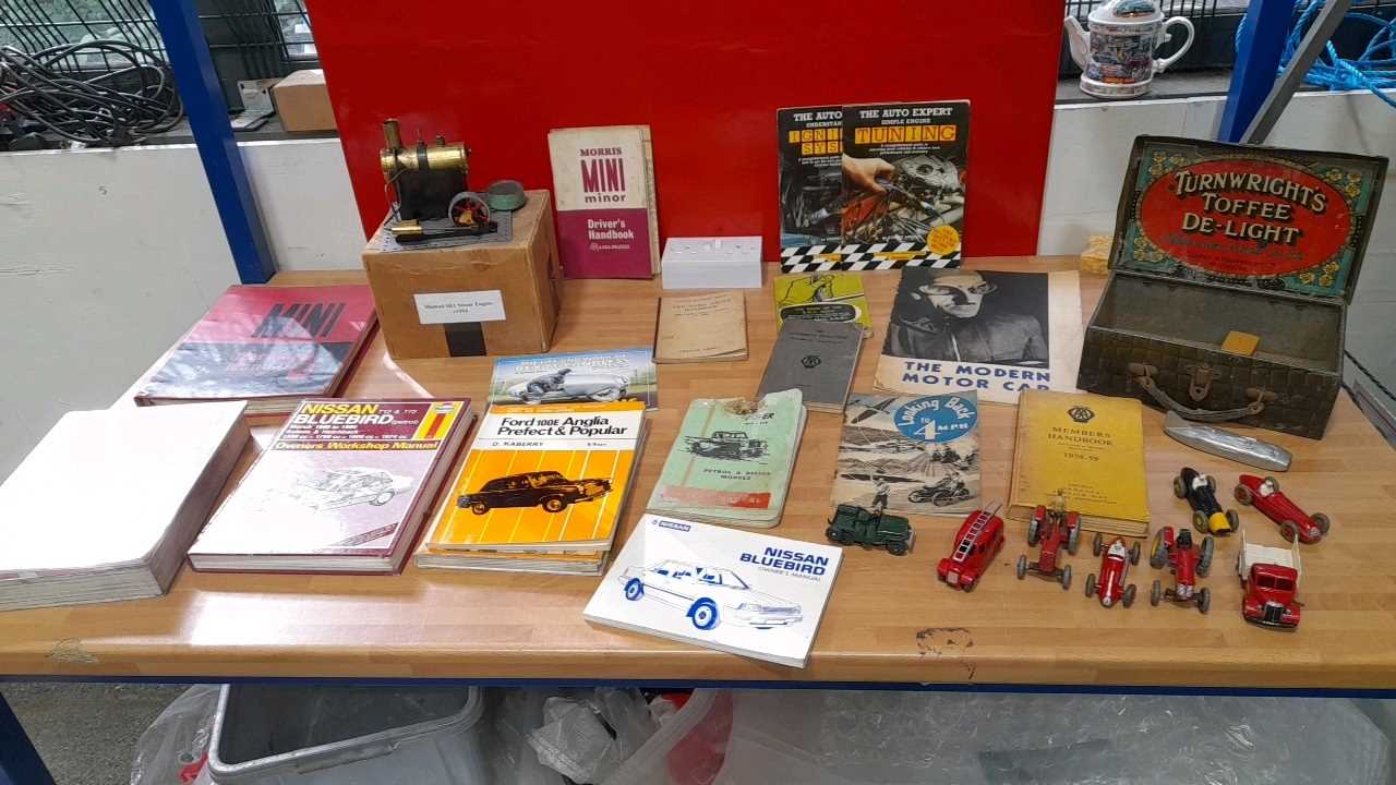 Lot 275 - MAMOD STEAM ENGINE, DINKY TOYS & SELECTION