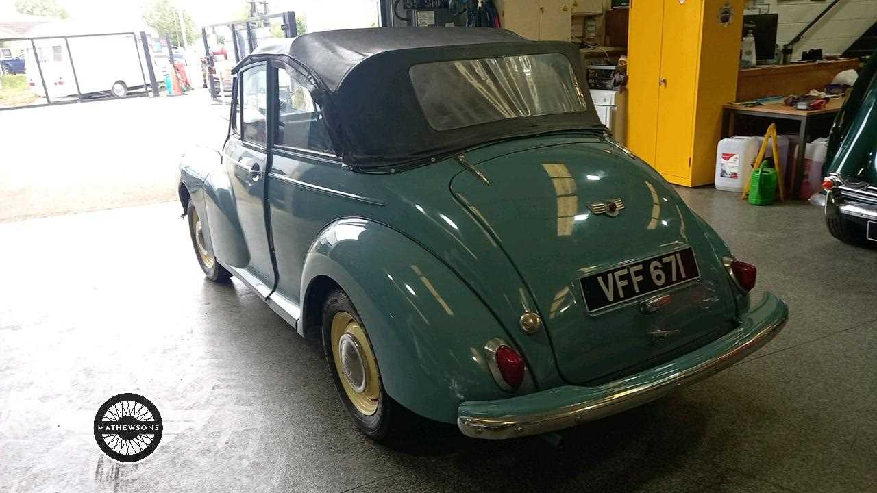 Lot 122 - 1955 MORRIS MINI MINOR