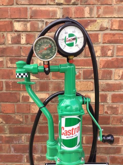 Lot 157 - RENOVATED CASTROL MOTOR OIL PUMP