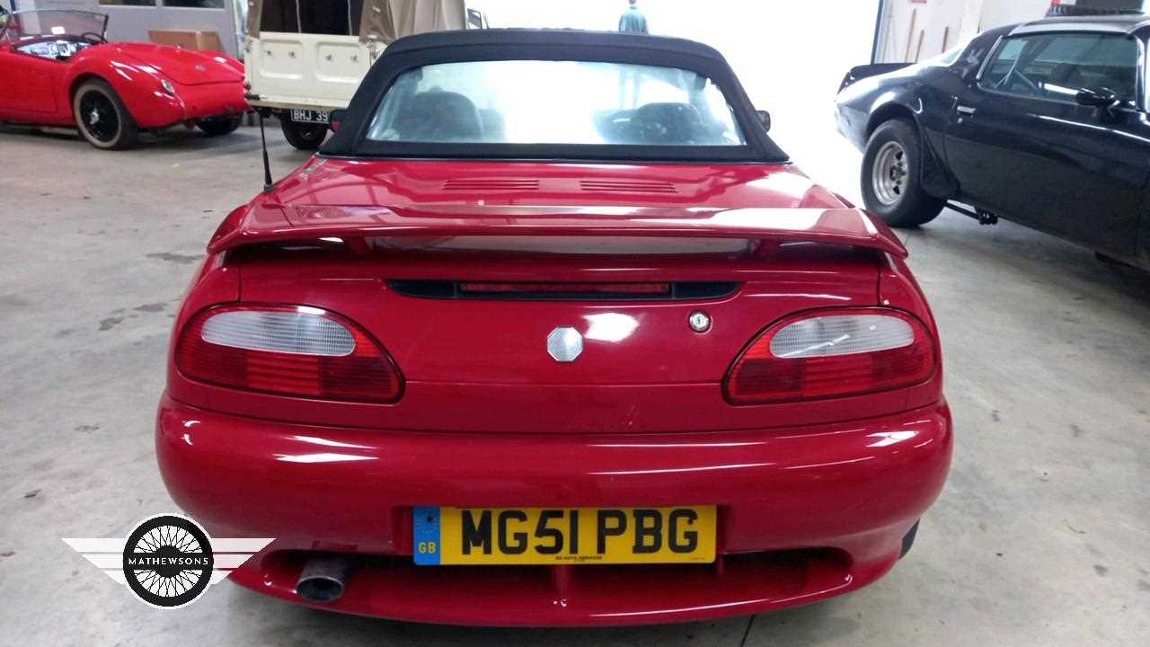 Lot 466 - 2001 MG MGF VVC FREESTYLE