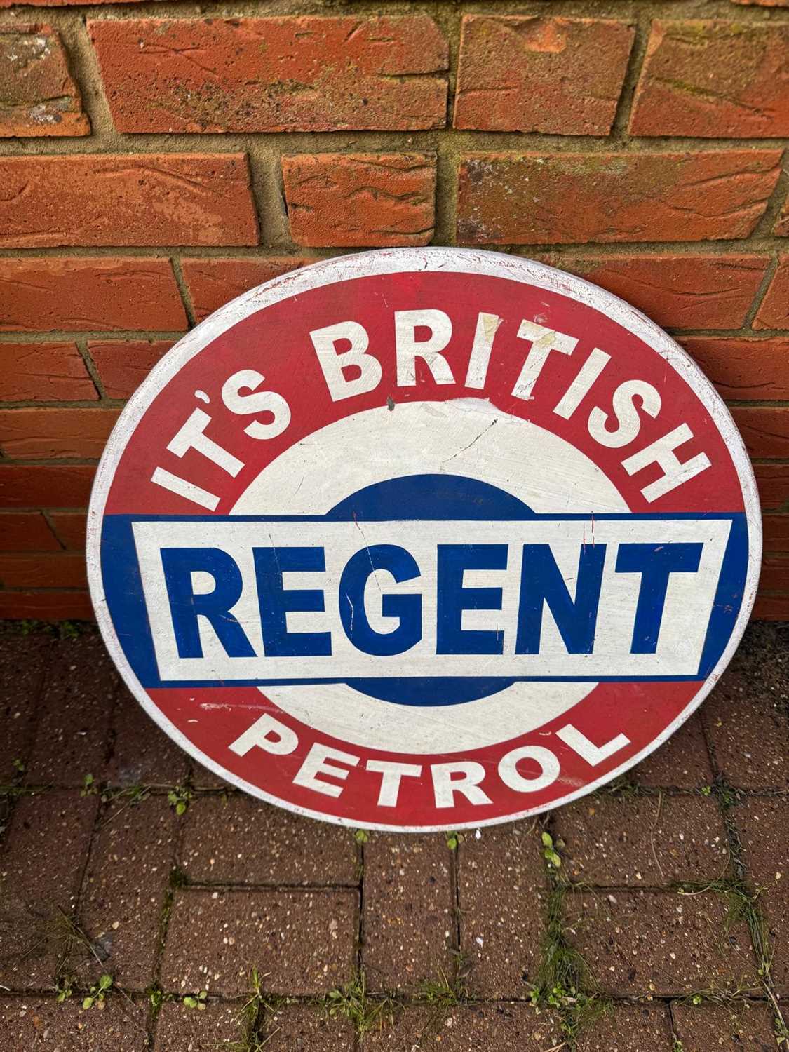 Lot 175 - REGENT PETROL SIGN
