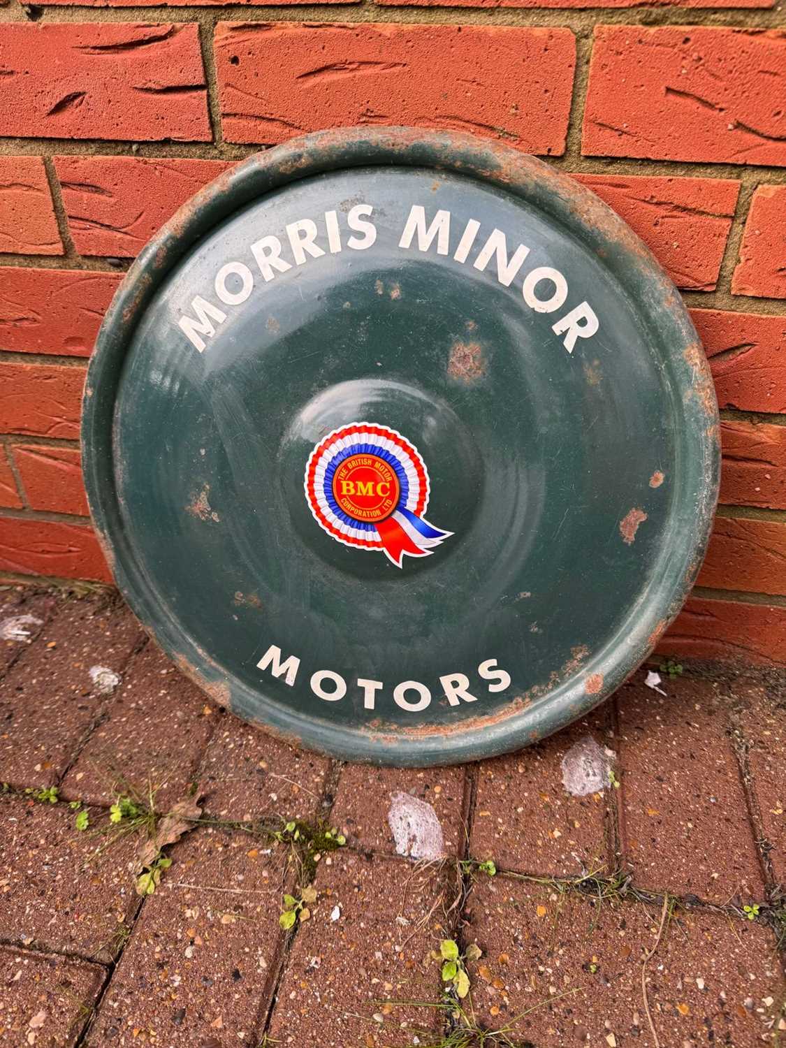 Lot 183 - MORRIS MINOR MOTORS SIGN