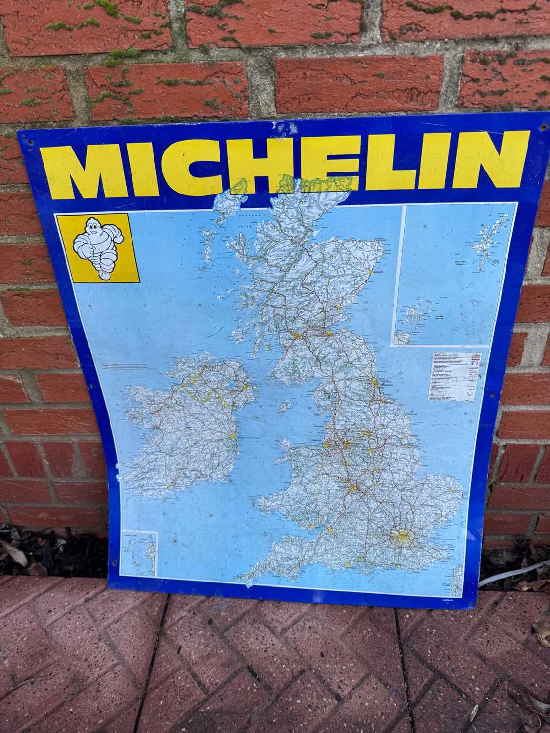 Lot 317 - MICHELIN MAP OF ENGLAND & IRELAND