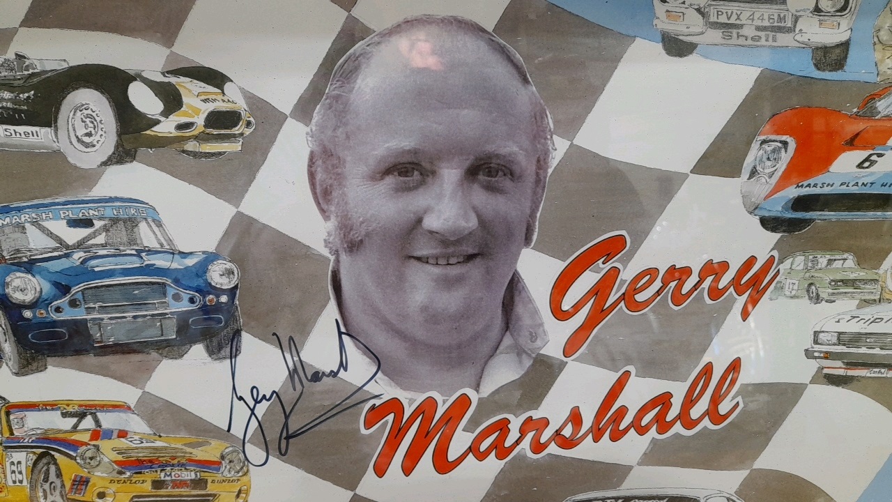 Lot 733 - FRAMED GERRY MARSHALL PERSONALLY SIGNED