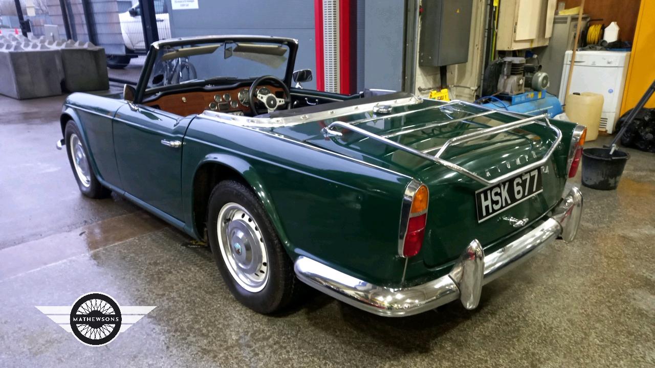 Lot 492 - 1962 TRIUMPH TR4