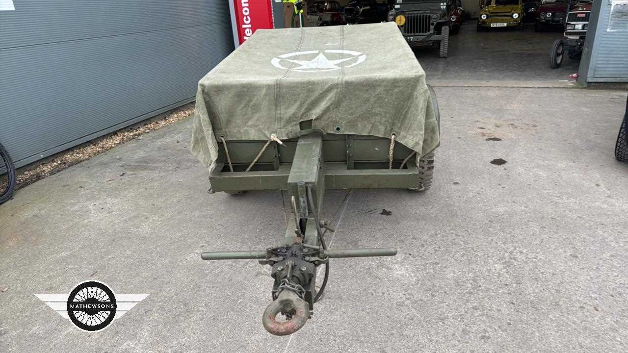 Lot 268 - WW2 10CWJ TRAILER