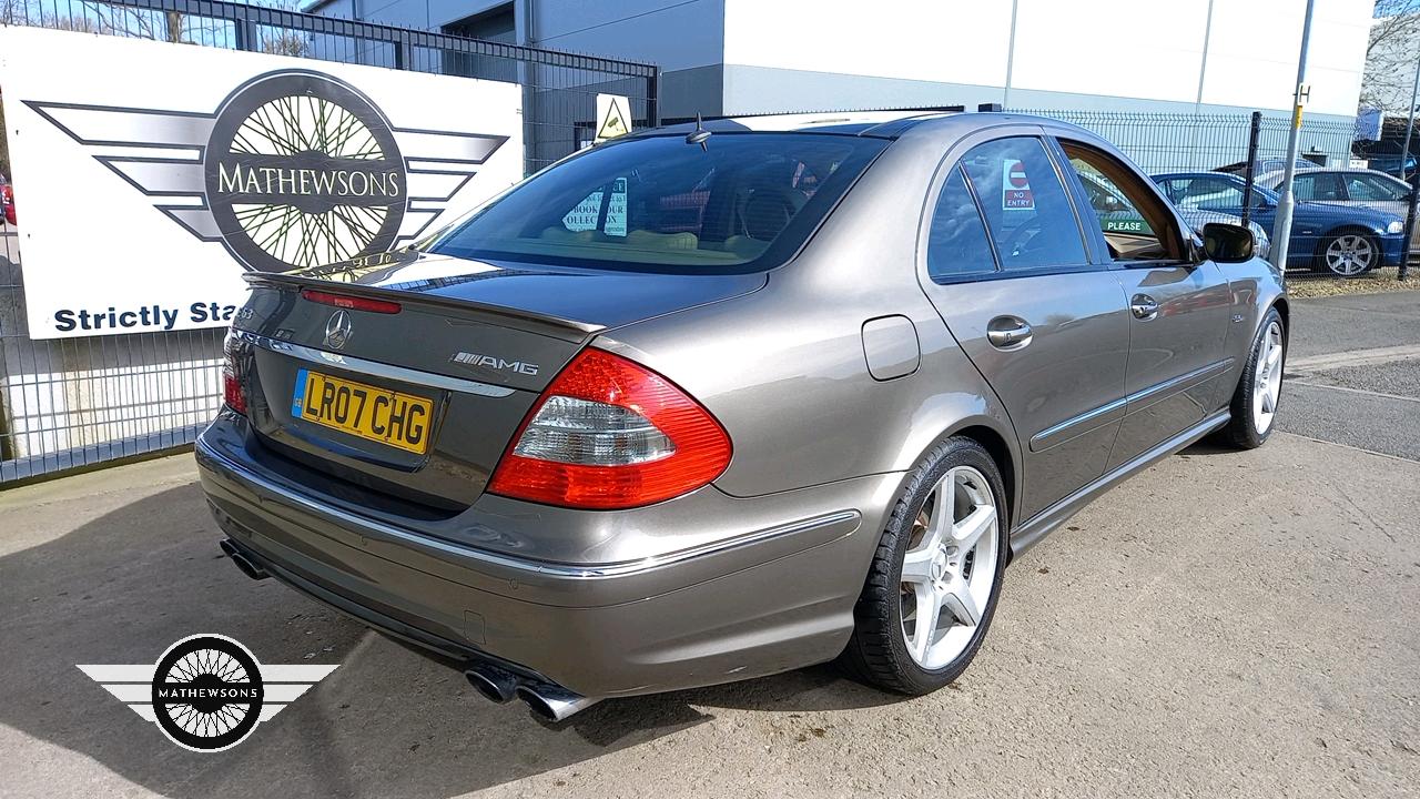 Lot 838 - 2007 MERCEDES E63 AMG A
