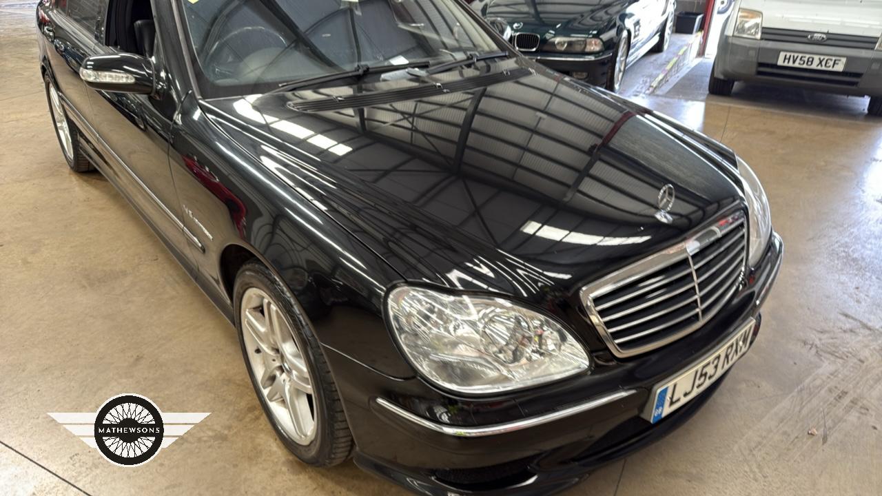 Lot 120 - 2003 MERCEDES S55 AMG A