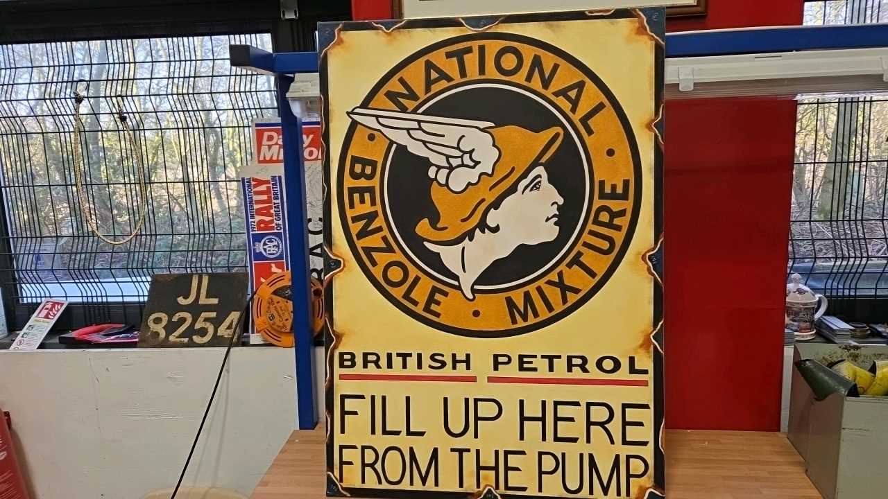 Lot 879 - NATIONAL BENZOLE MIXTURE FILL UP FROM THE