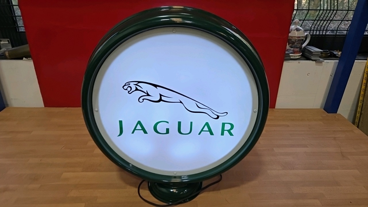 Lot 465 - JAGUAR , DOUBLE SIDED LIGHT 16" DIA