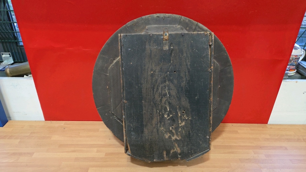 Lot 617 - JOHN BULL CLOCK 15" DIA