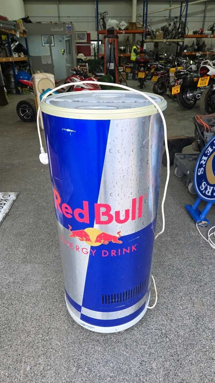 Lot 479 - RED BULL FRIDGE