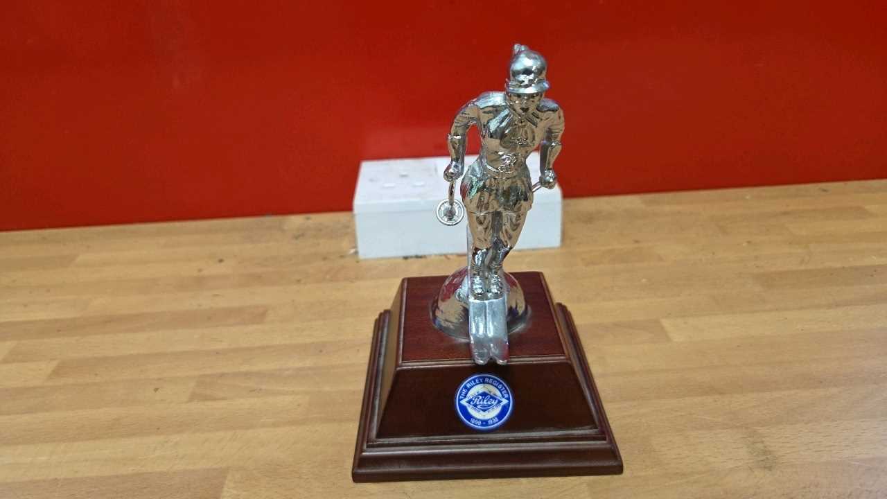 Lot 311 - RILEY SKIER CAR MASCOT