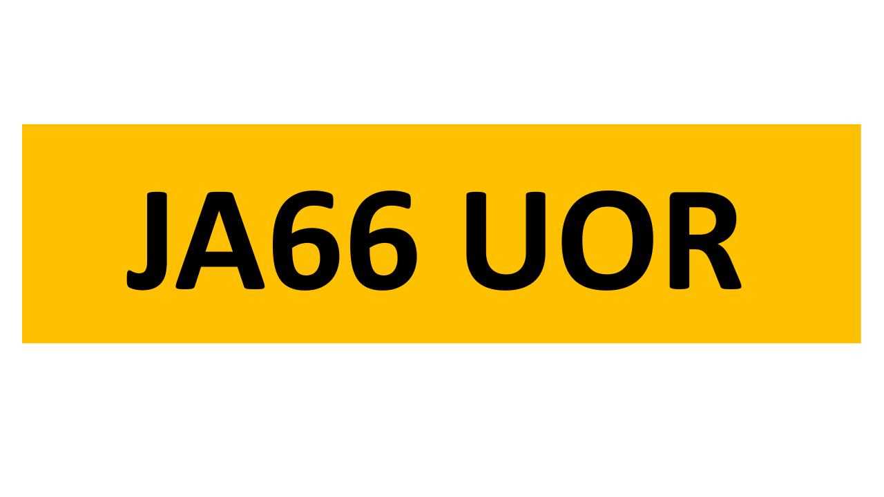 REGISTRATION ON RETENTION - JA66 UOR