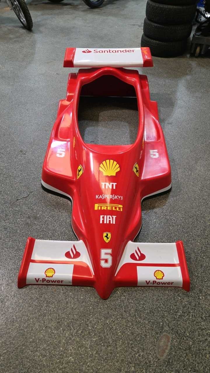 Lot 73 - FERRARI HALF SCALE SHELL IN NIGEL MANSELL