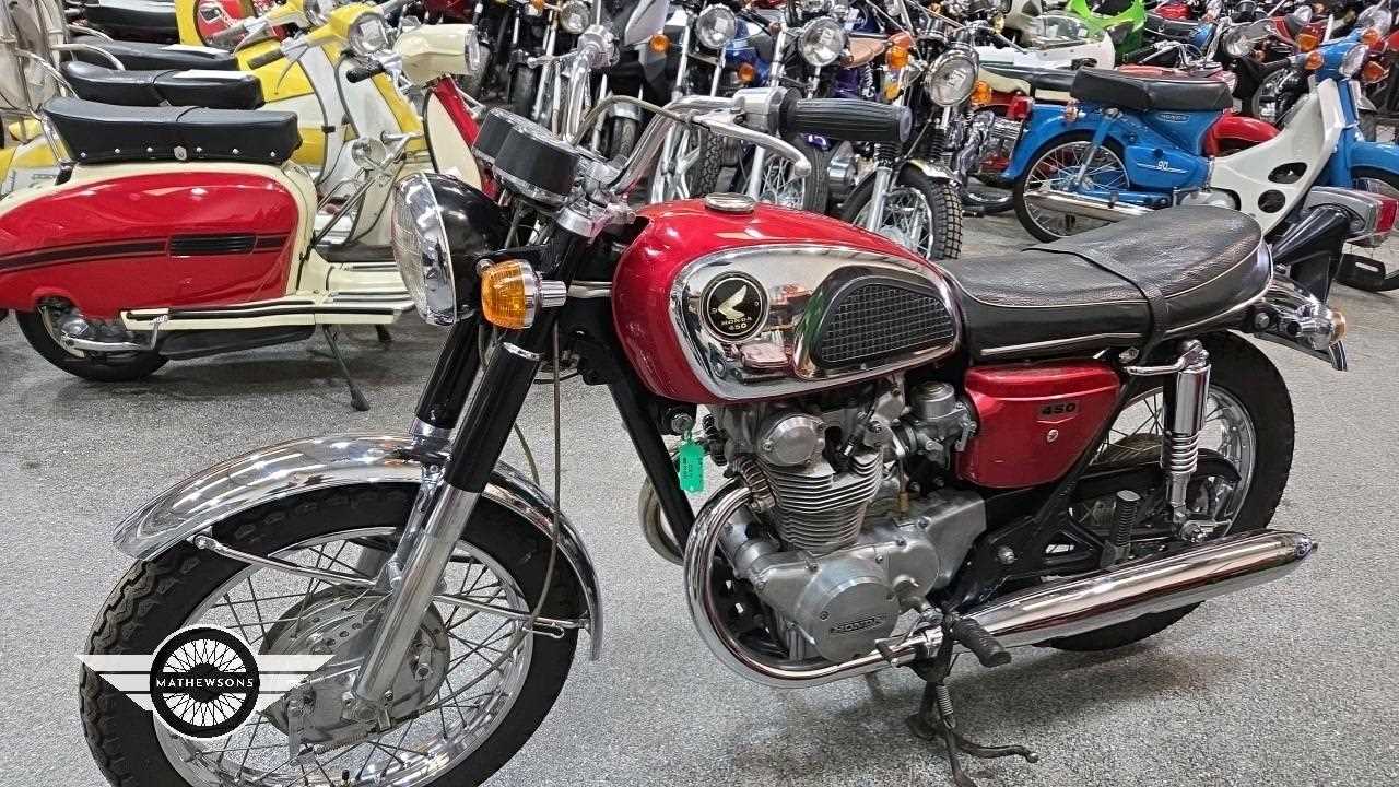 Lot 454 - 1968 HONDA CB450K1