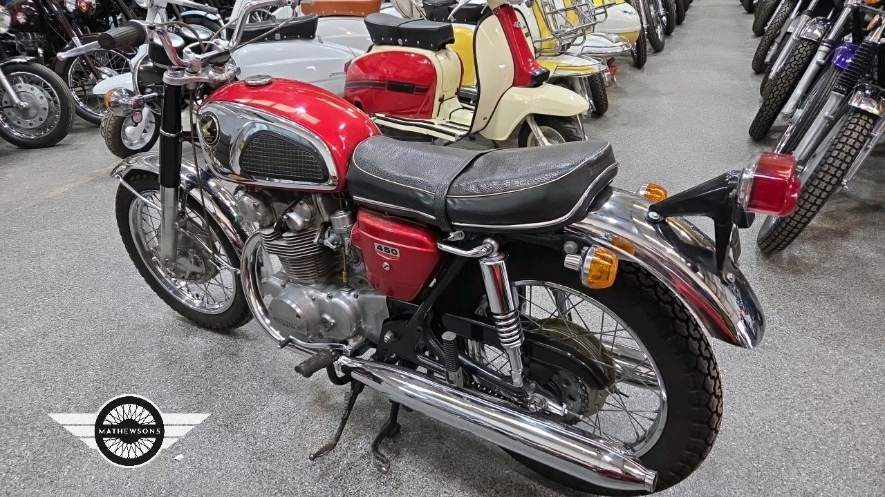 Lot 458 - 1968 HONDA CB450K1