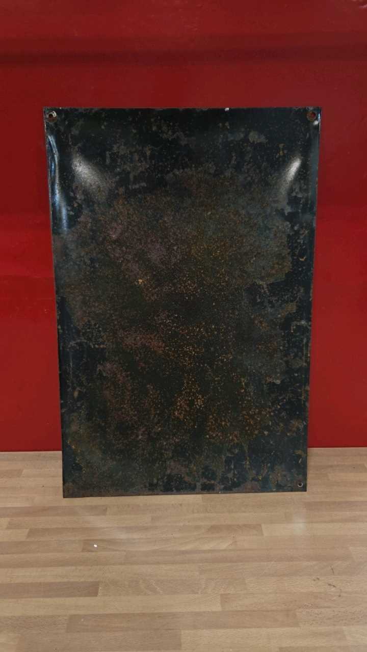 Lot 67 - GARGOYLE MOBIL OIL ENAMEL SIGN 24" X 16"