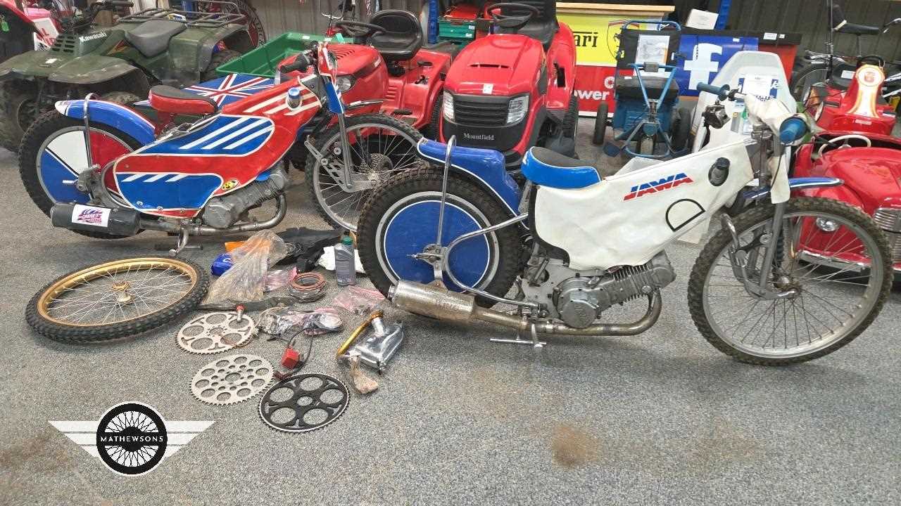 Lot 758 - 2 X JAWA 500 SPEEDWAY BIKES