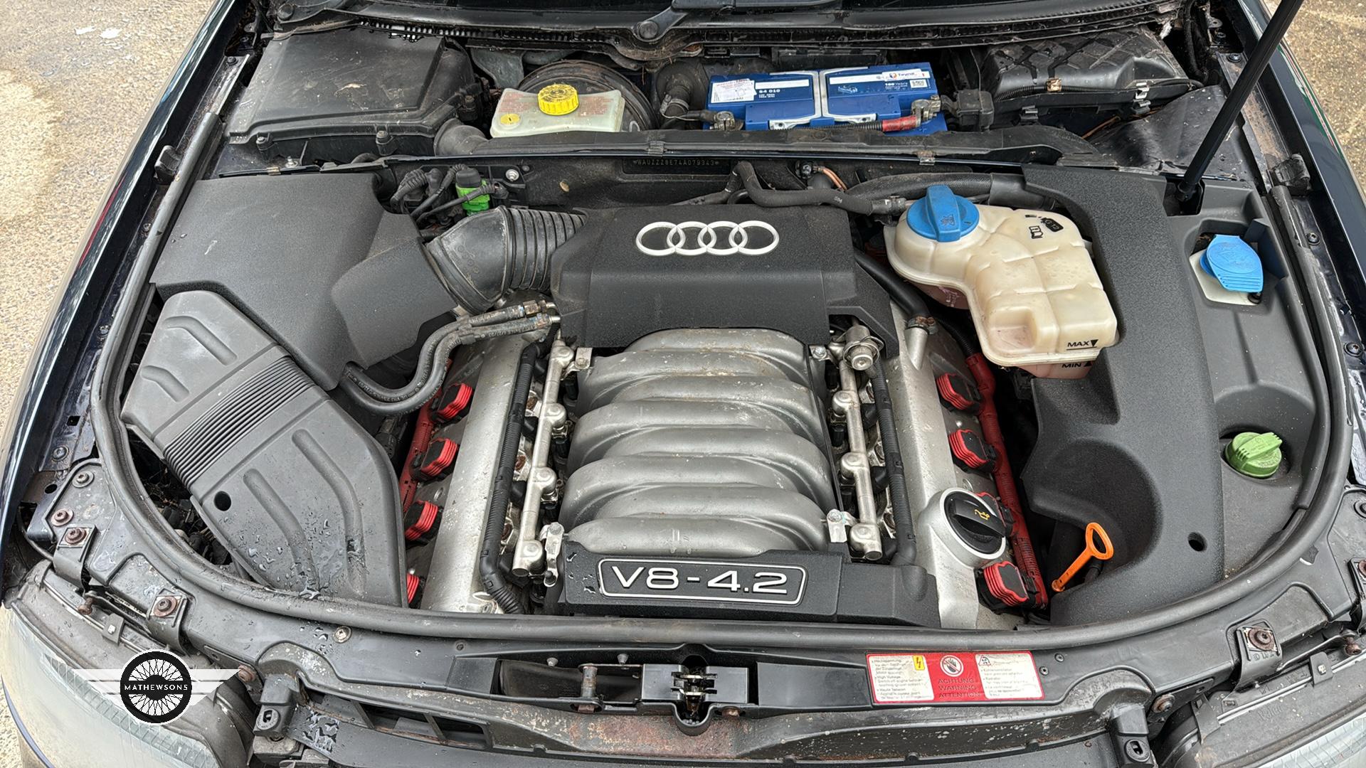Lot 873 - 2003 AUDI S4 QUATTRO AUTO