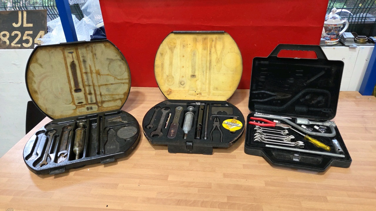 Lot 463 - 3 X JAGUAR TOOL KITS 1960'S , 1970'S TO 1980'
